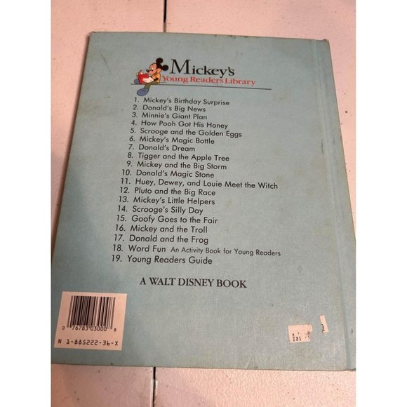 Disney | Other | Minnies Giant Plan Hardcover Mickeys Young Readers ...